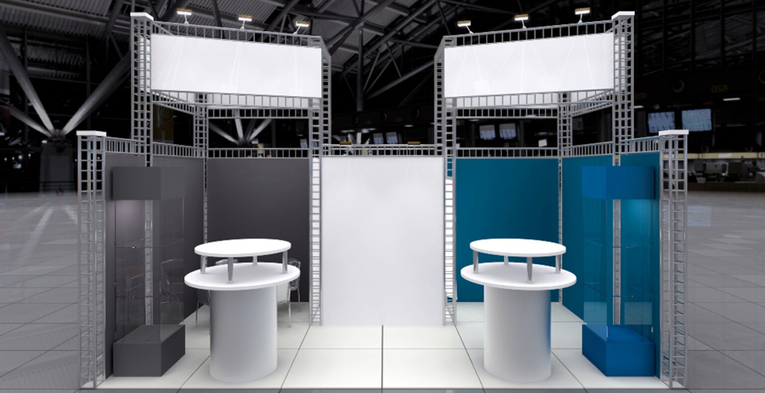 Digitaler Messestand - Digitale Technik beim Messestand