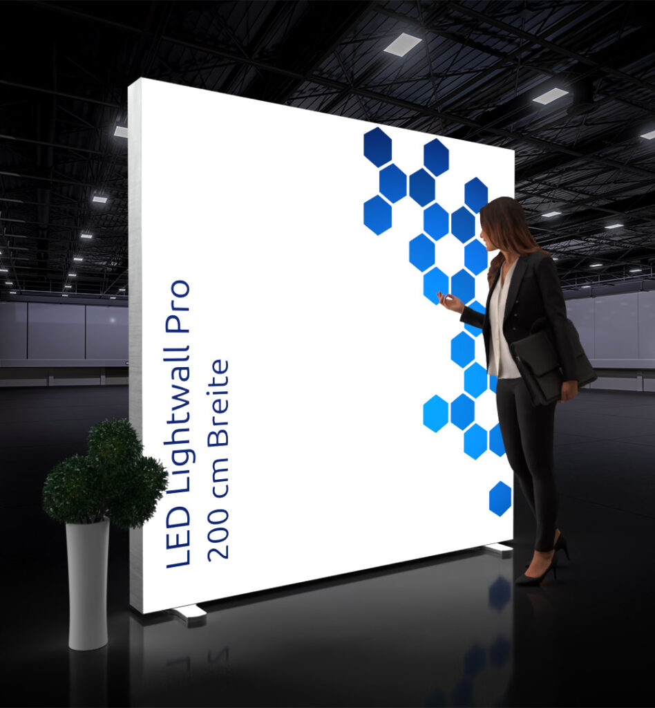 LED Messestände und LED Messewände - Displayhersteller.de