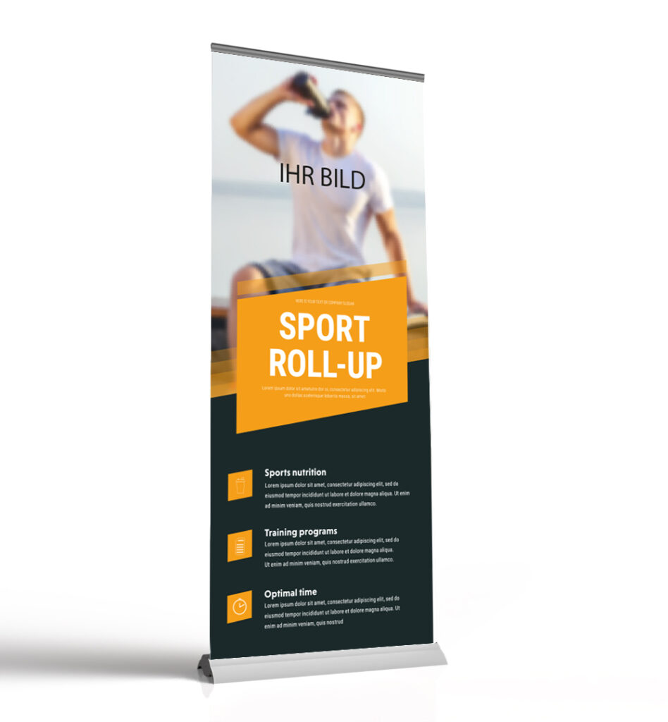 20 kreative Roll-up Design Ideen - Displayhersteller.de