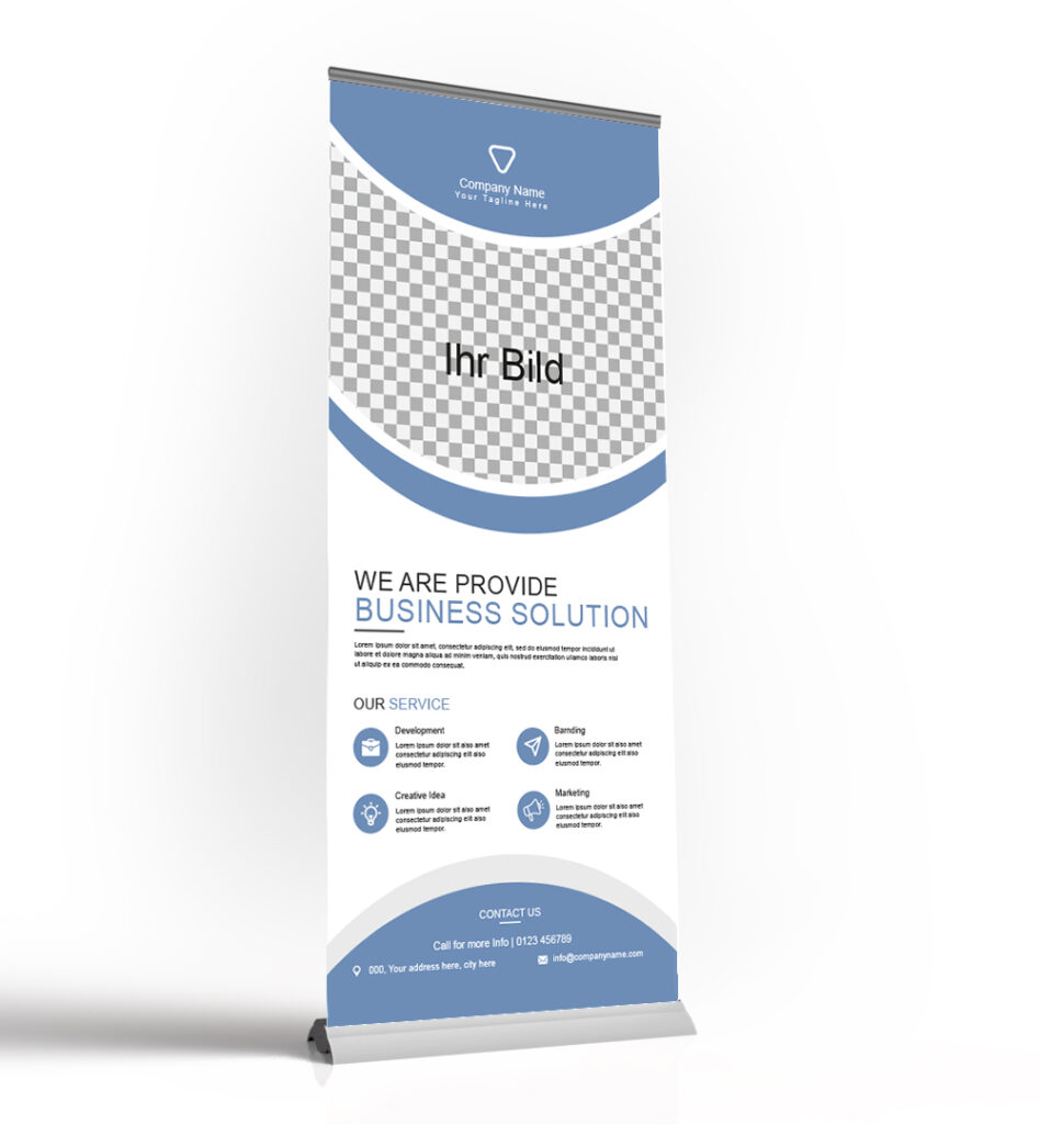 20 kreative Roll-up Design Ideen - Displayhersteller.de