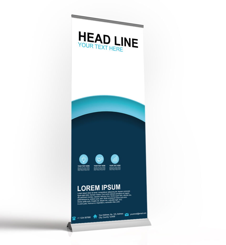 20 kreative Roll-up Design Ideen - Displayhersteller.de