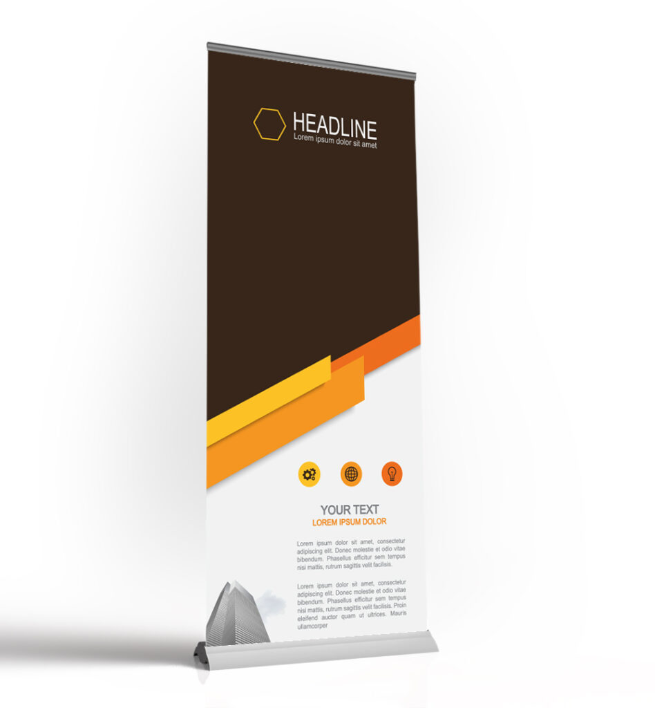 Roll-Up Banner Design-Ideen | 20 Ideen mit Wirkung